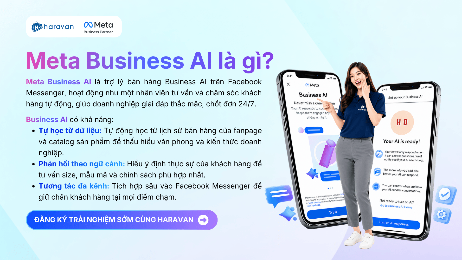 Tổng quan về Trợ lý bán hàng Meta Business AI trên Facebook Messenger ...